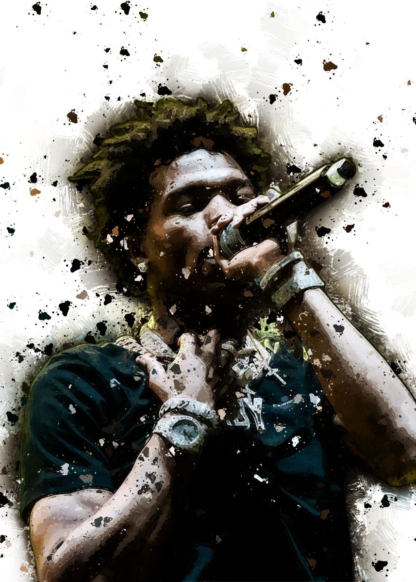 'Lil Baby' Poster, picture, metal print, paint by DTW GROUP | Displate