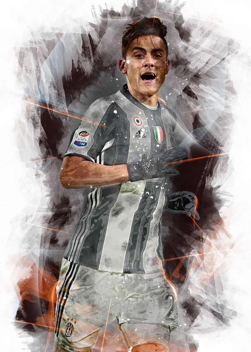 'Paulo Dybala' Poster, picture, metal print, paint by Franklin Ruben ...
