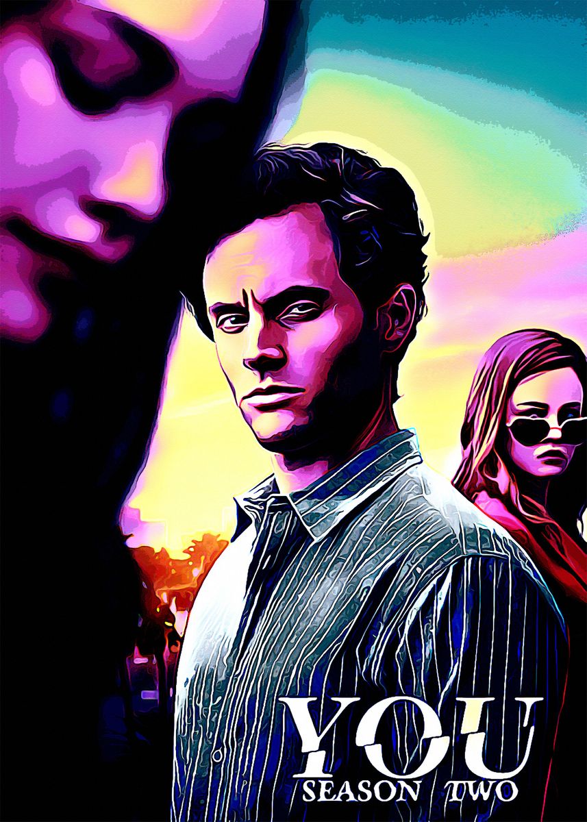 'You 1' Poster, picture, metal print, paint by Kaye Luca | Displate