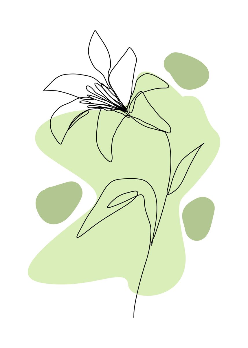 'Lily Poster' Poster, picture, metal print, paint by Giovanni ...