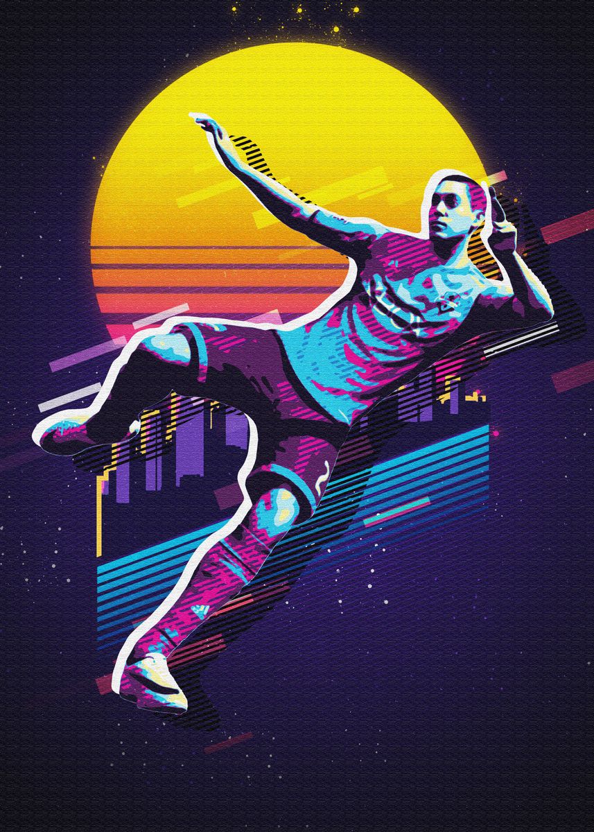 'Clint Dempsey' Poster, picture, metal print, paint by hornolsen | Displate