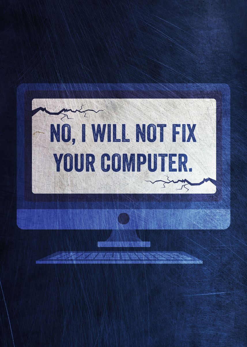 'Programmer Funny Poster' Poster by PosterWorld | Displate