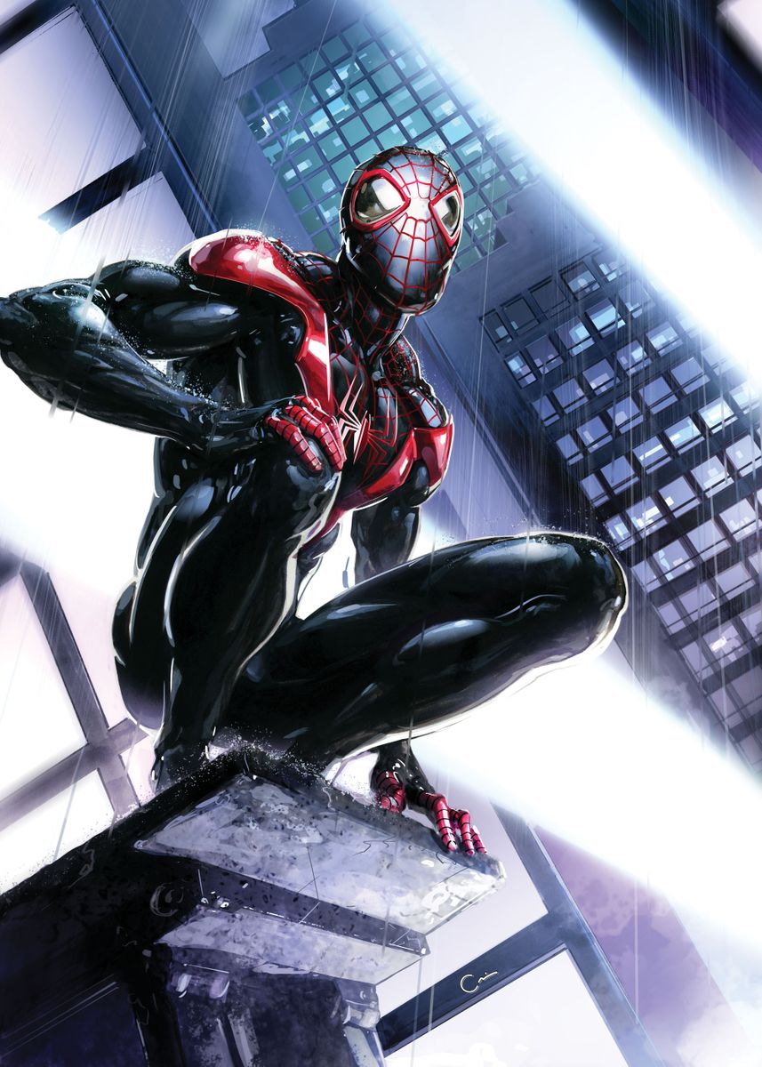 'Gargoyle Spider' Poster, picture, metal print, paint by Marvel | Displate