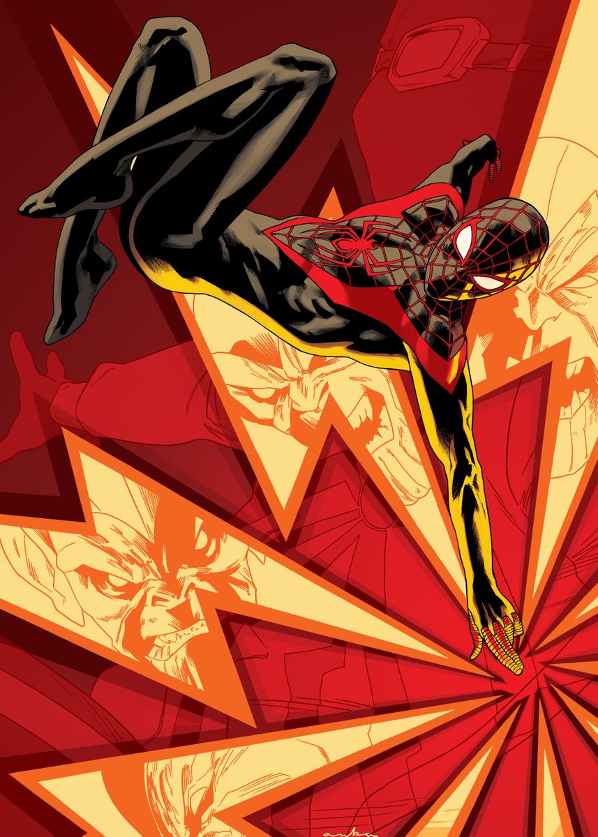 'Venom Blast' Poster, picture, metal print, paint by Marvel | Displate