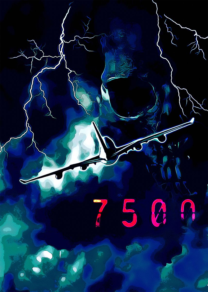 '7500 1' Poster, picture, metal print, paint by Katerina Lim | Displate