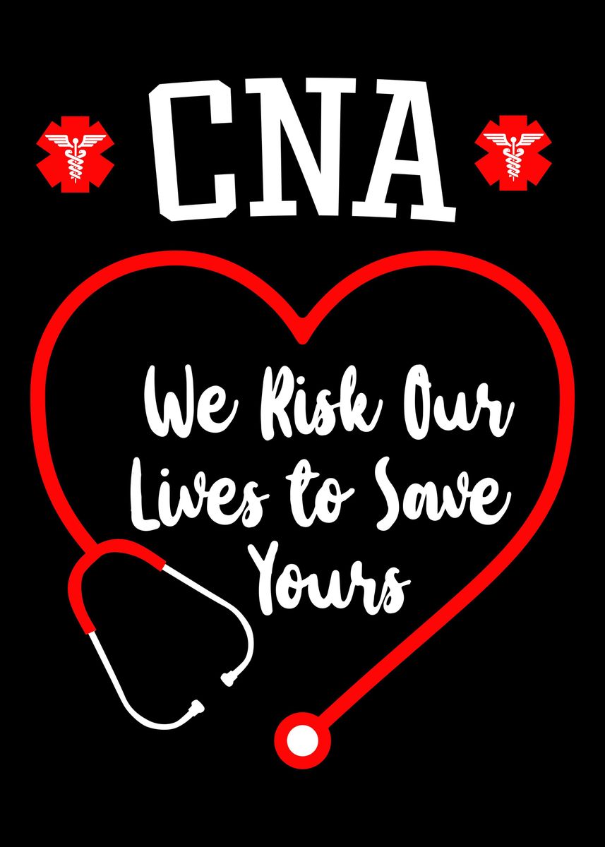 'CNA Nursing Assistant' Poster, picture, metal print, paint by ...