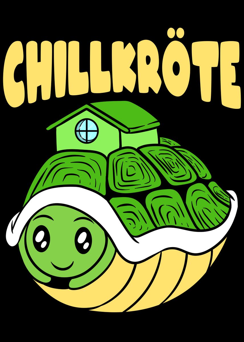 'Relaxed Chill Toad' Poster, picture, metal print, paint by Roland ...