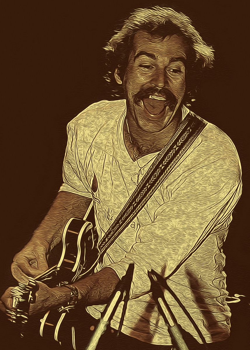 'Jimmy Buffett Vintage 21' Poster, picture, metal print, paint by Oizy ...