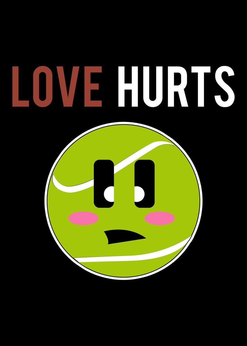 'Love Hurts' Poster by John DonJoe | Displate