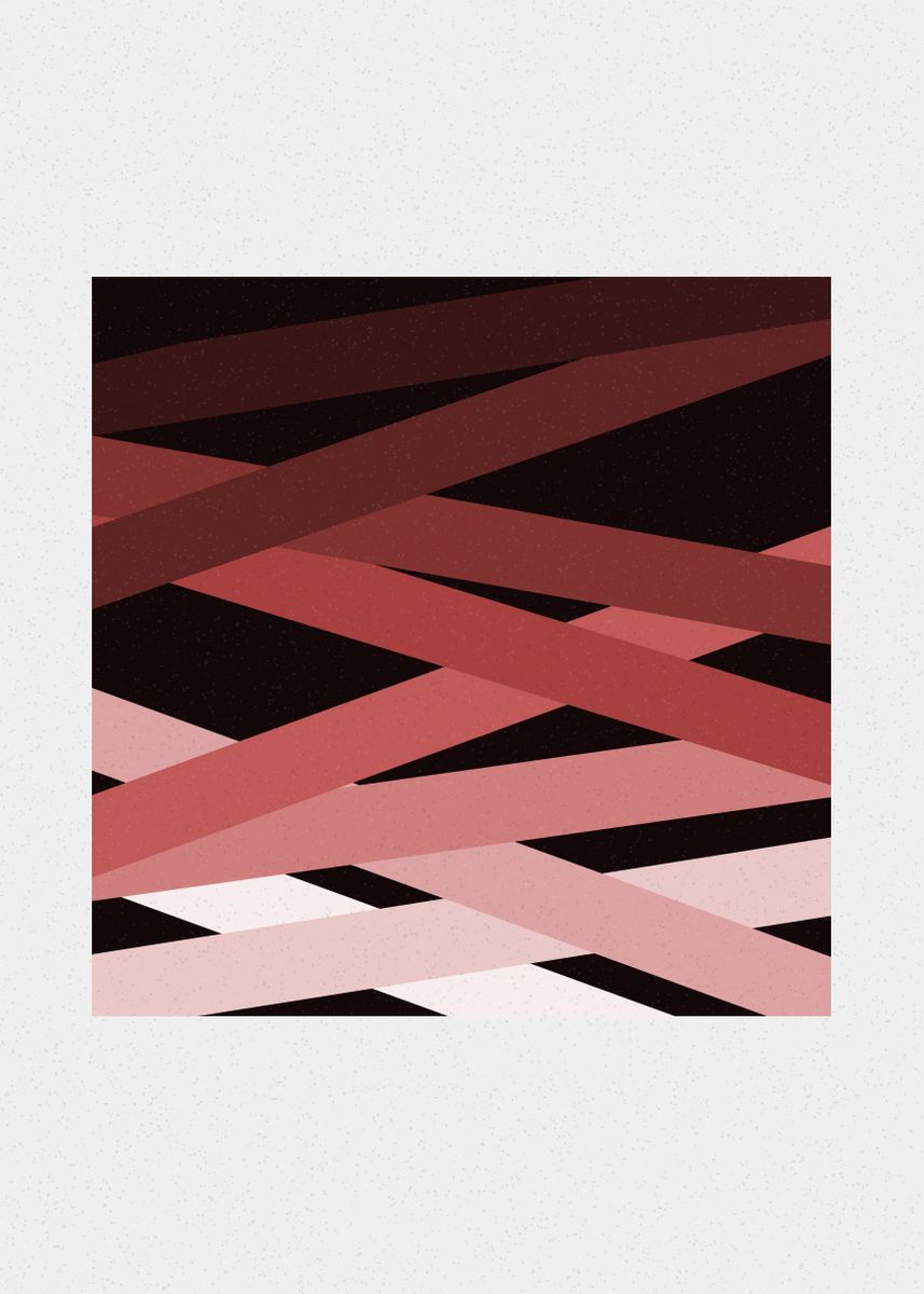 'Crossing lines' Poster by Iurii Vlasenko | Displate