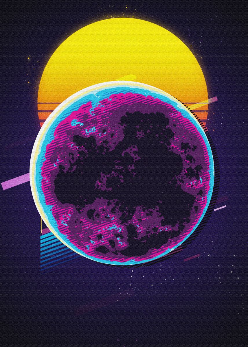 'Mars' Poster, picture, metal print, paint by Brigg | Displate