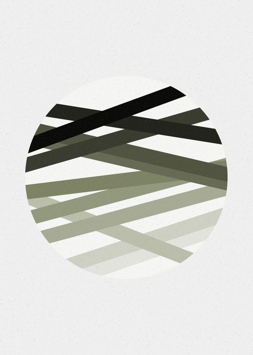 'Crossing lines' Poster by Iurii Vlasenko | Displate