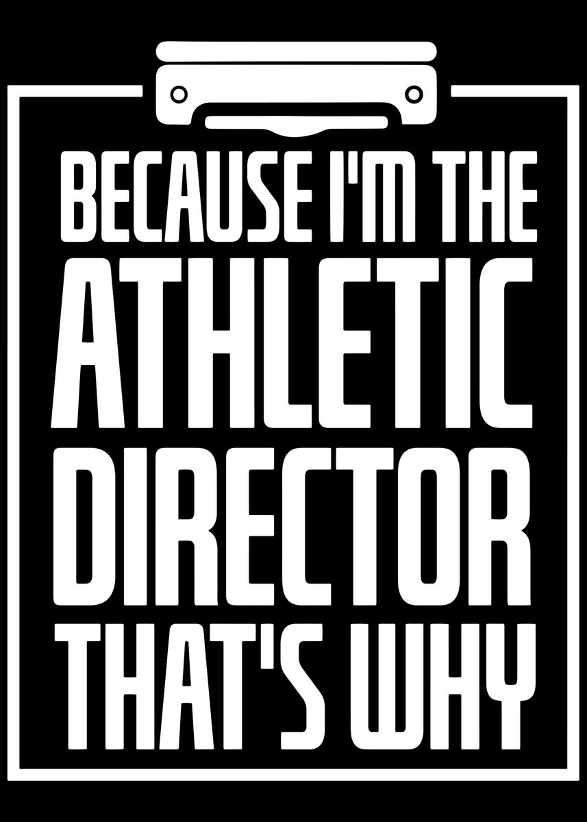 'Sports Coach Athlete Gift' Poster, picture, metal print, paint by ...