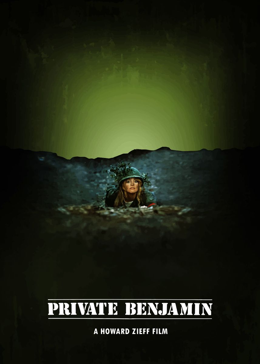 'Private Benjamin' Poster, picture, metal print, paint by Bo Kev | Displate