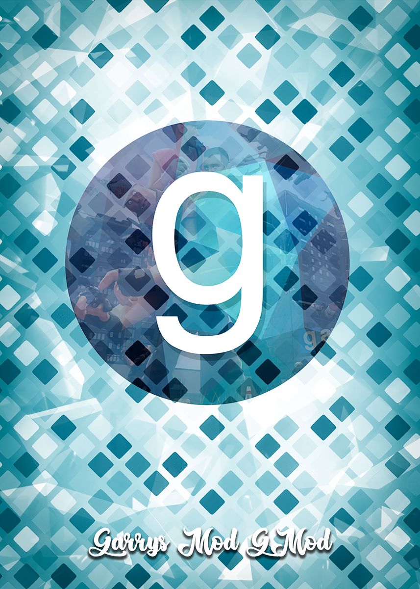 'Garrys Mod' Poster, picture, metal print, paint by Elliott Studio ...