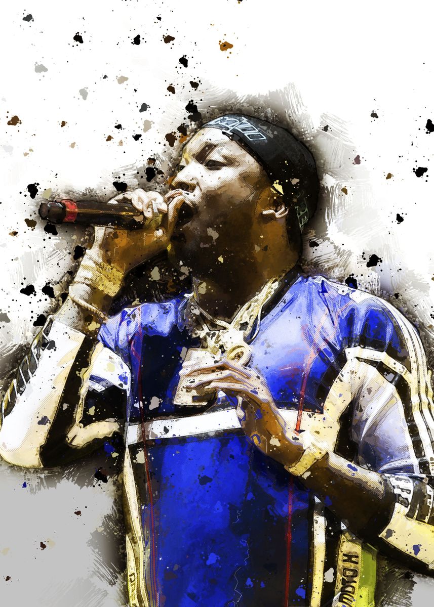 'Meek Mill' Poster by DTW GROUP | Displate