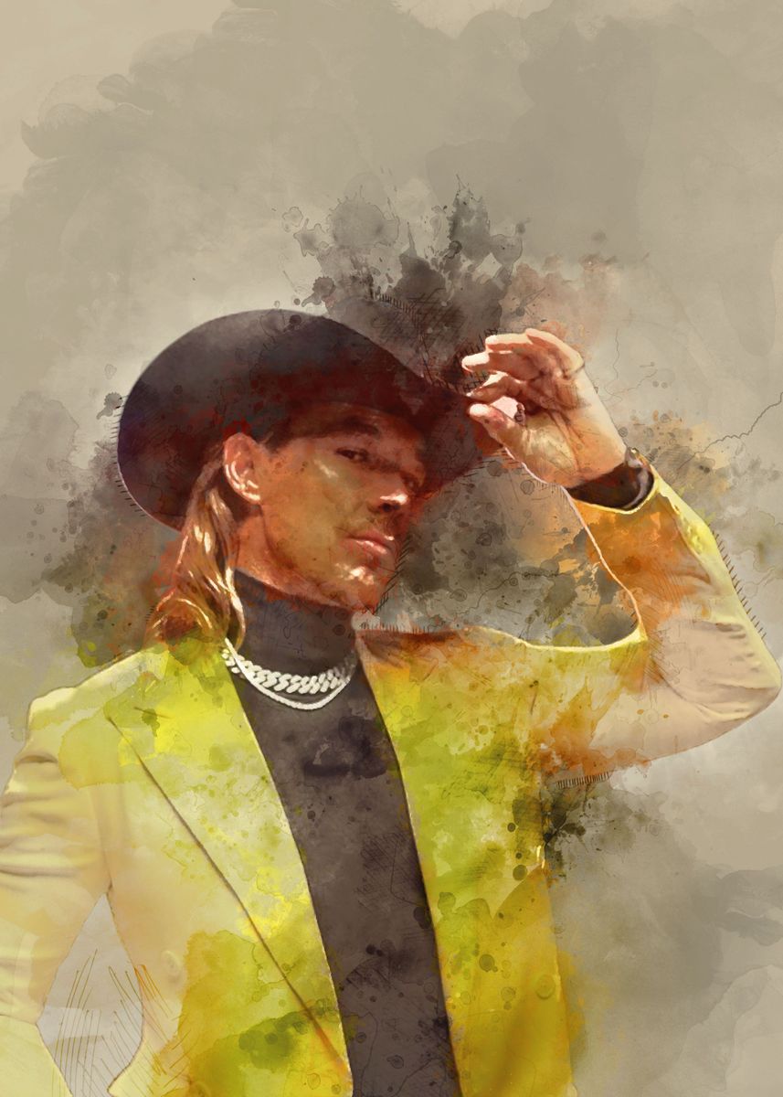 'Diplo' Poster, picture, metal print, paint by MDA STUDIO | Displate