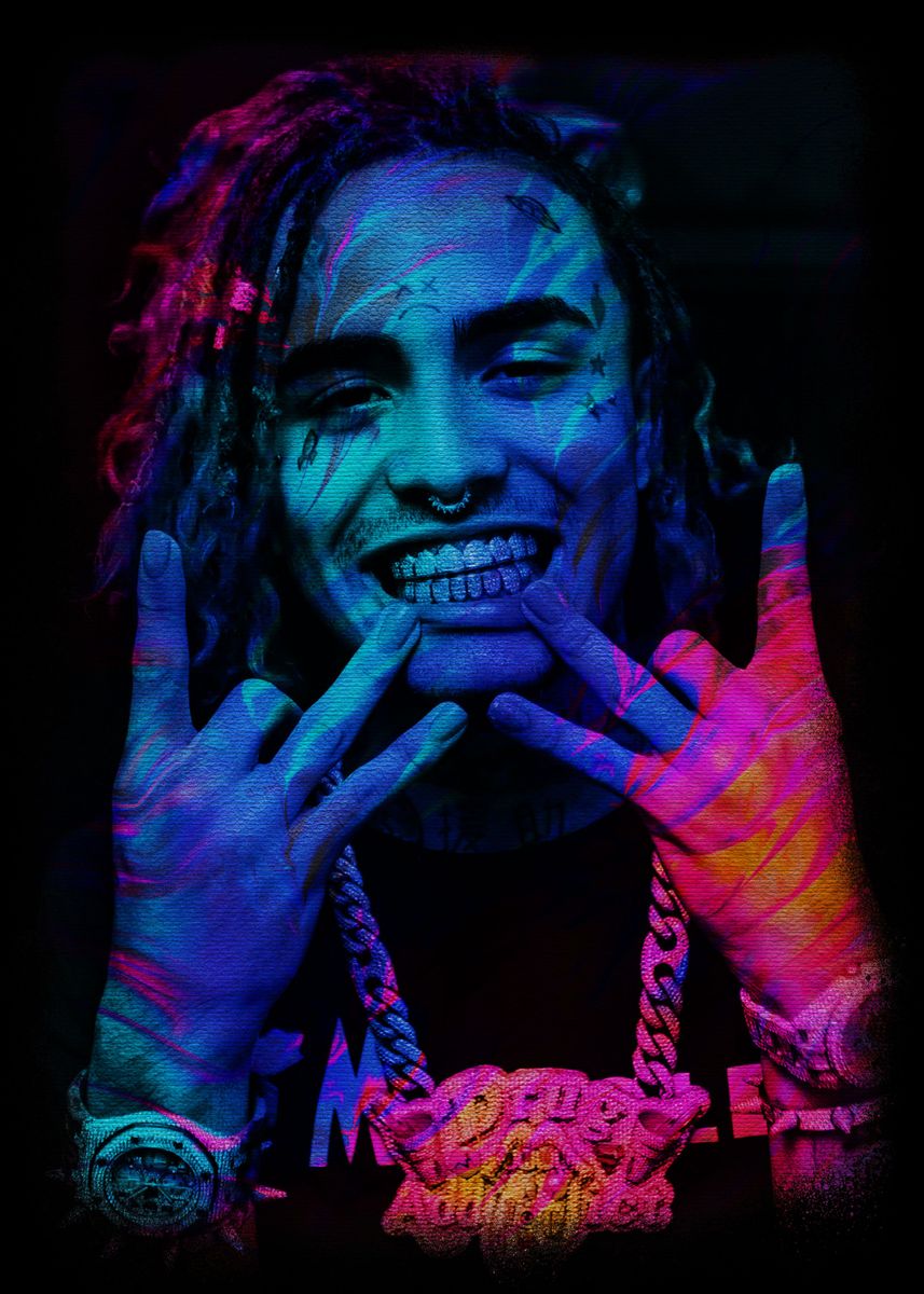 'LIL PUMP' Poster, picture, metal print, paint by Most Popular Cult ...