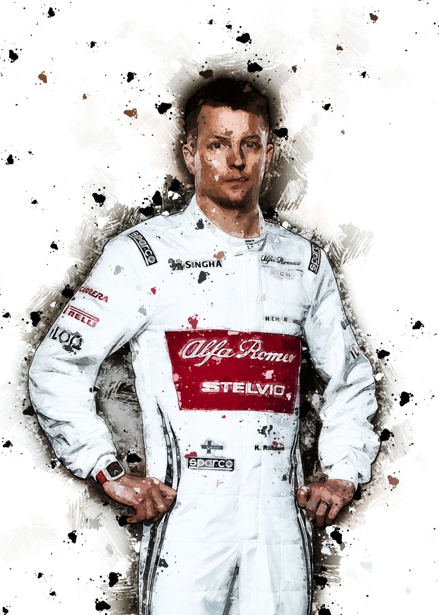 'Kimi Raikkonen' Poster by PADA GROUP | Displate