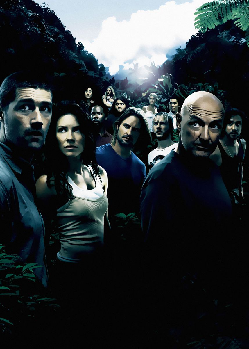 'Lost' Poster, picture, metal print, paint by SeeMyArt | Displate