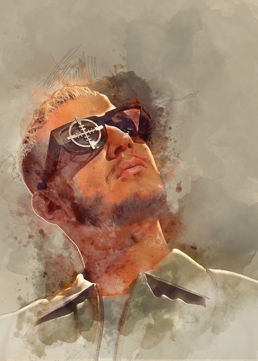 'DJ Snake' Poster, picture, metal print, paint by MDA STUDIO | Displate