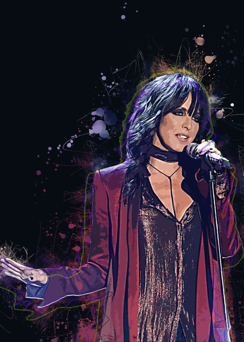 'Nena' Poster, picture, metal print, paint by OOM TEAM | Displate