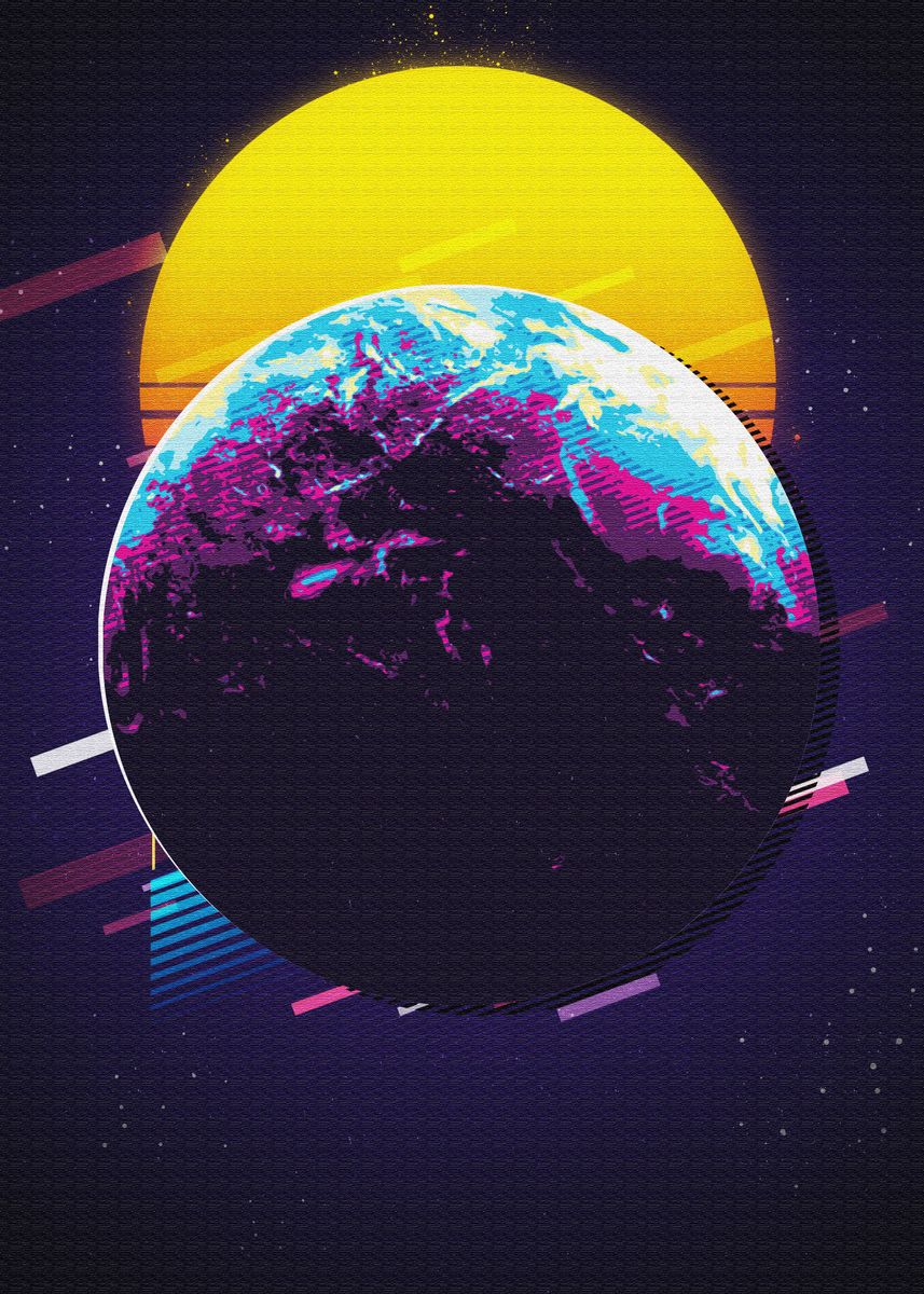 'Mars' Poster, picture, metal print, paint by Brigg | Displate