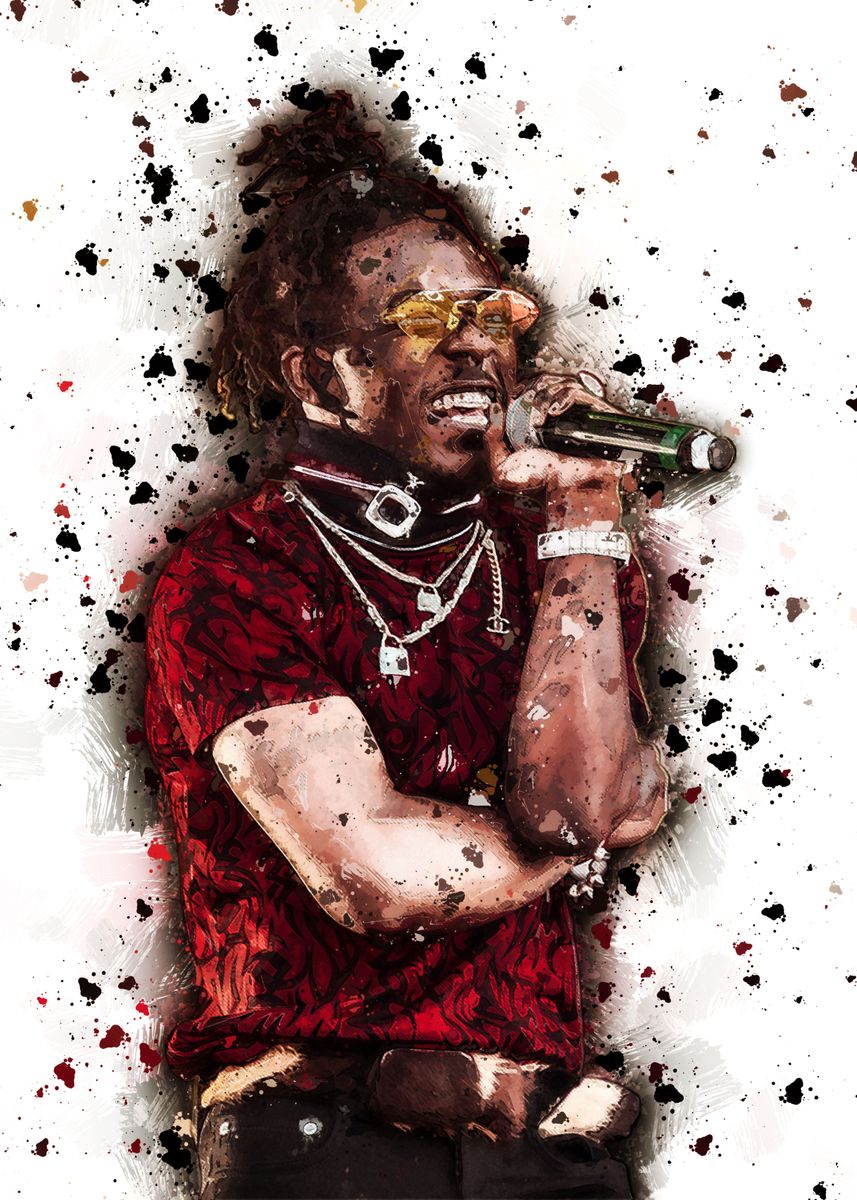 'Lil Uzi Vert' Poster, picture, metal print, paint by DTW GROUP | Displate