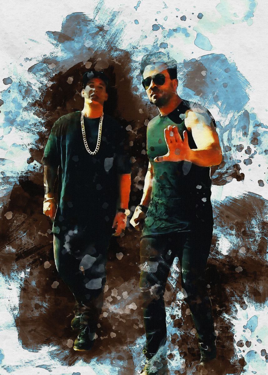 'Smudge of Despacito ' Poster, picture, metal print, paint by The ...