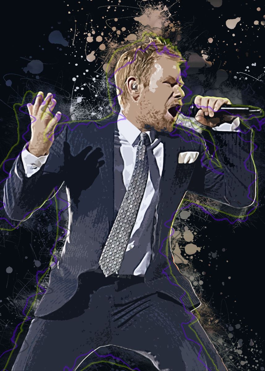 'Peter Fox' Poster, picture, metal print, paint by OOM TEAM | Displate