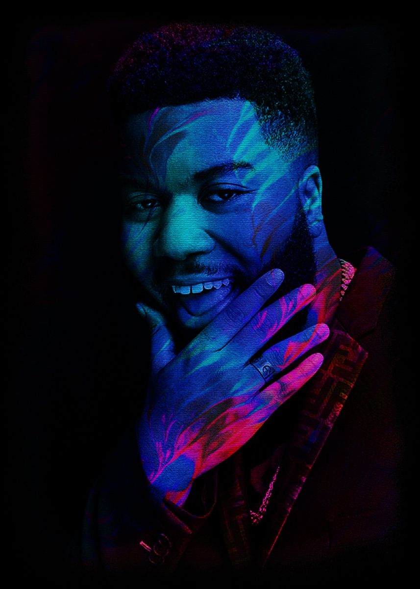 'khalid' Poster, picture, metal print, paint by Most Popular Cult ...