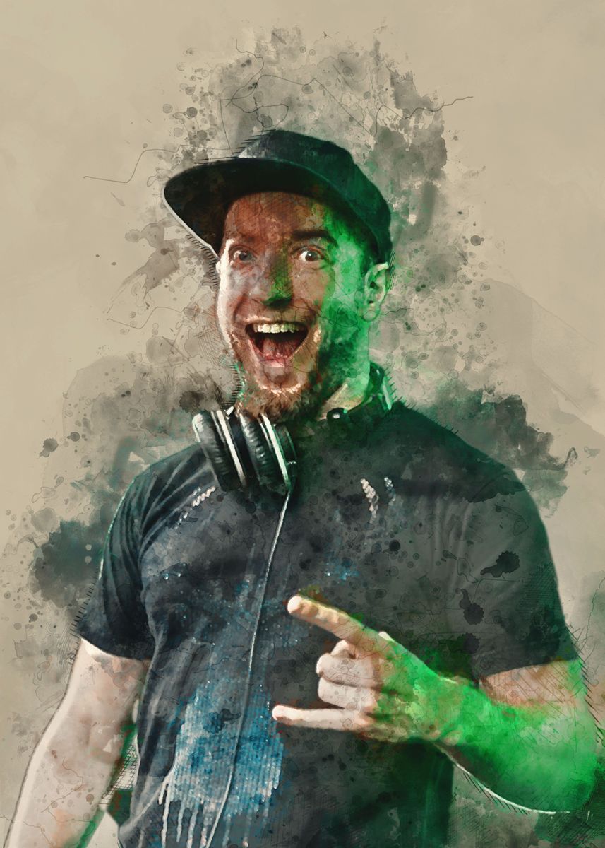 'Excision' Poster, picture, metal print, paint by MDA STUDIO | Displate