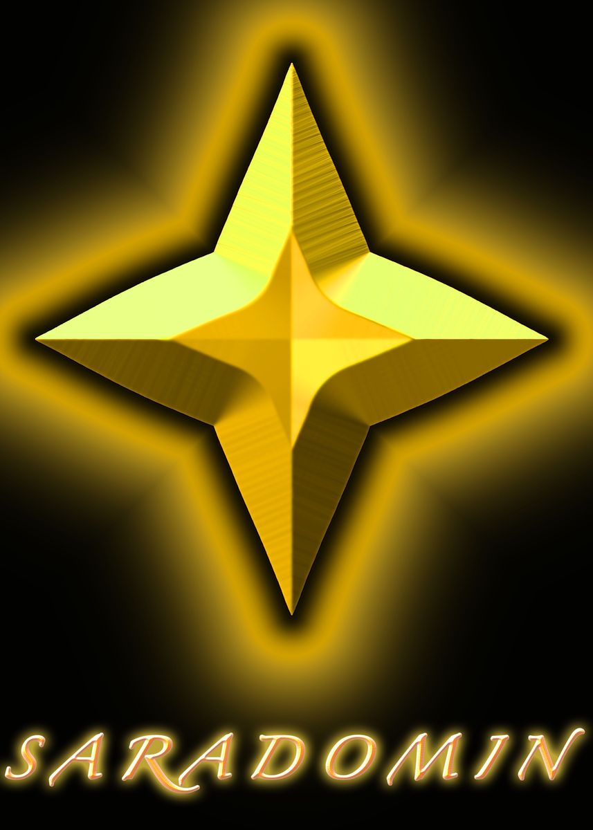 'Saradomin' Poster, picture, metal print, paint by Brando S | Displate