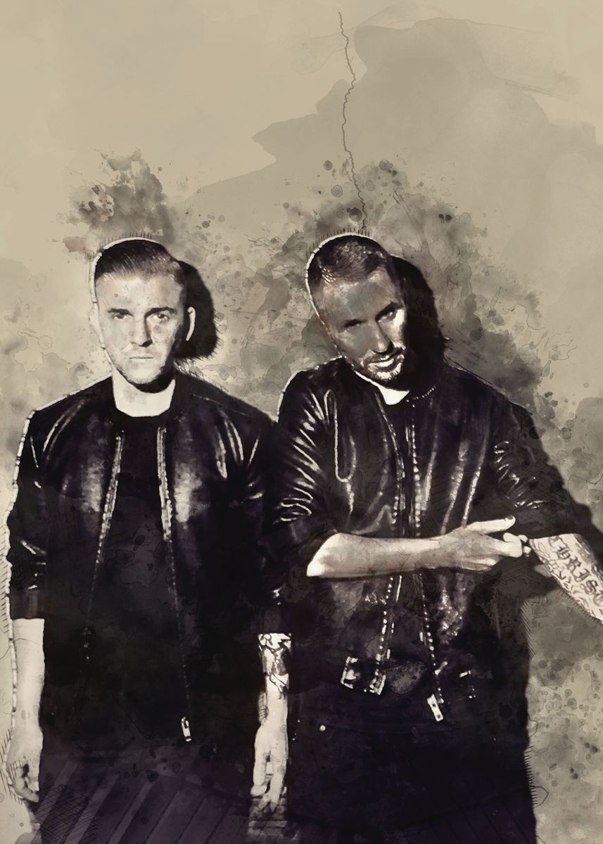'Galantis' Poster, picture, metal print, paint by MDA STUDIO | Displate