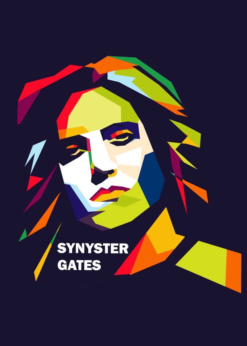 'Synyster gates A7x' Poster, picture, metal print, paint by Artoria ...