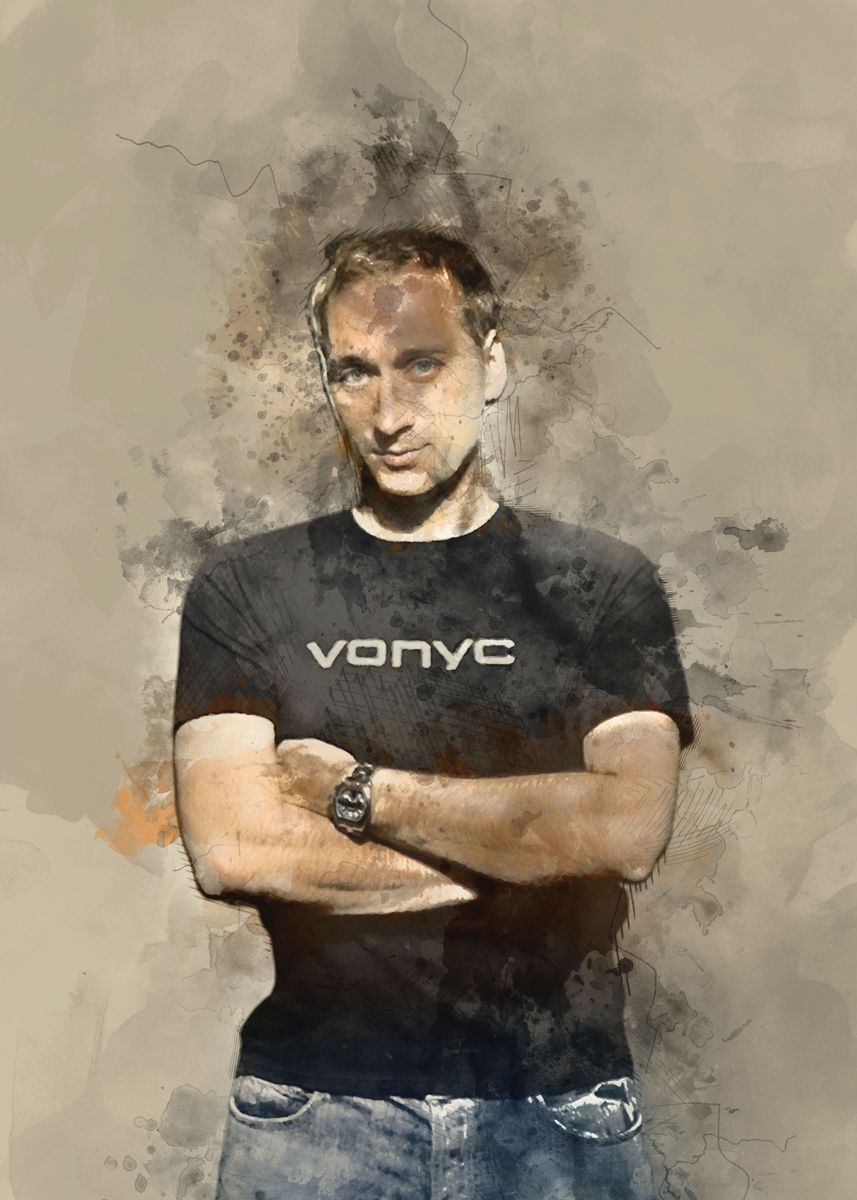 'Paul van Dyk' Poster by MDA STUDIO | Displate