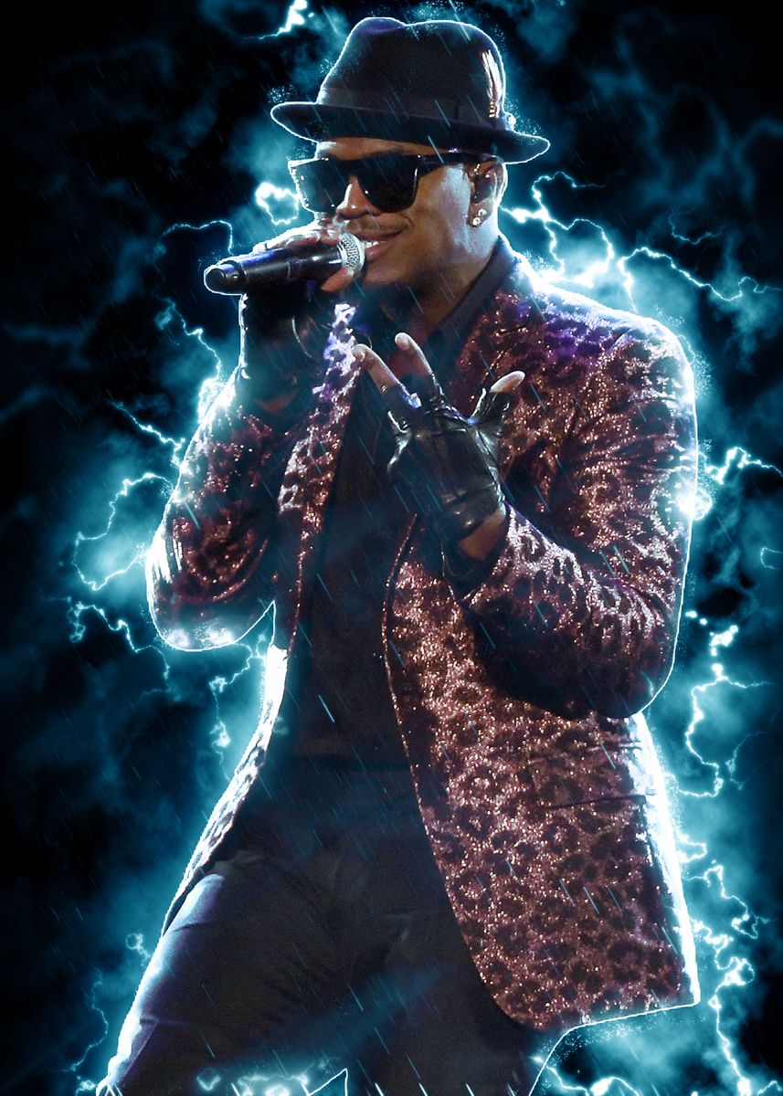 'Ne Yo' Poster, picture, metal print, paint by Mcgilvery Colby | Displate