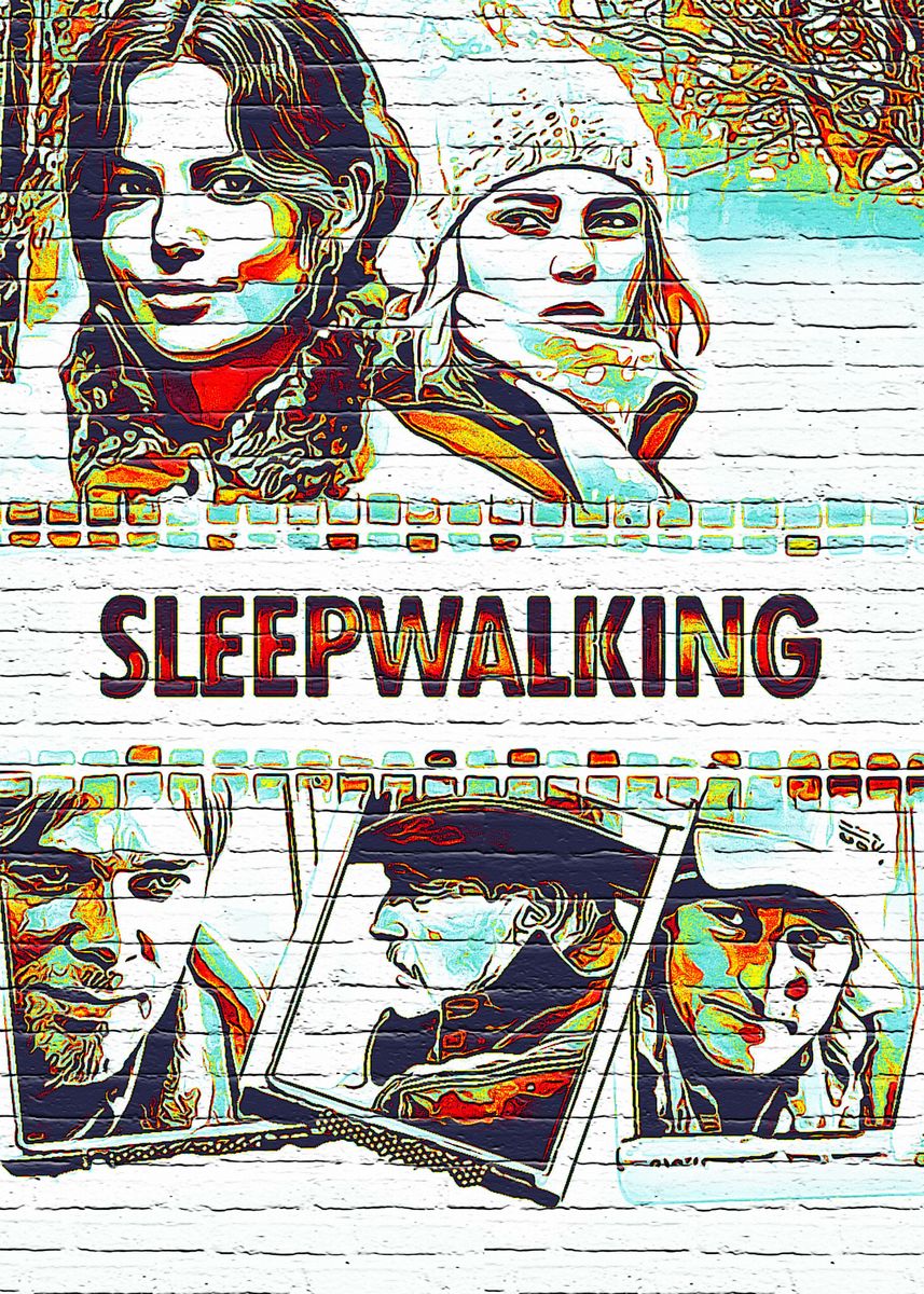 'Sleepwalking' Poster, picture, metal print, paint by Elisa Woodard ...