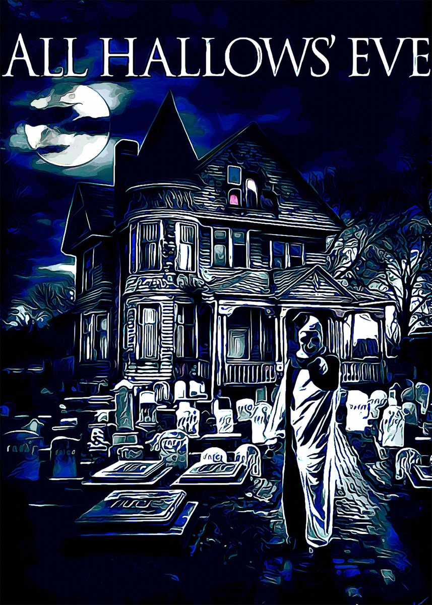 'All Hallows Eve' Poster by Katerina Lim | Displate