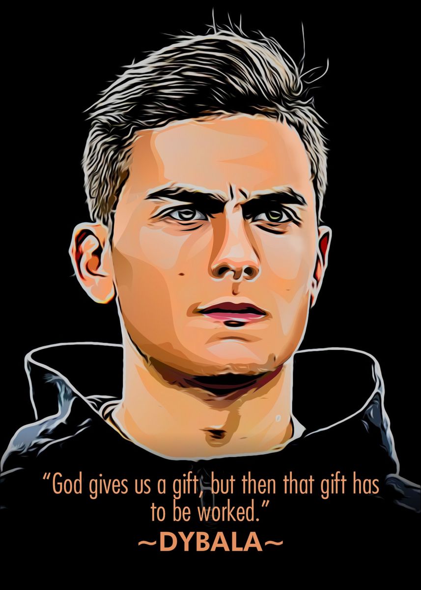 'Dybala' Poster by Miracle Studio | Displate