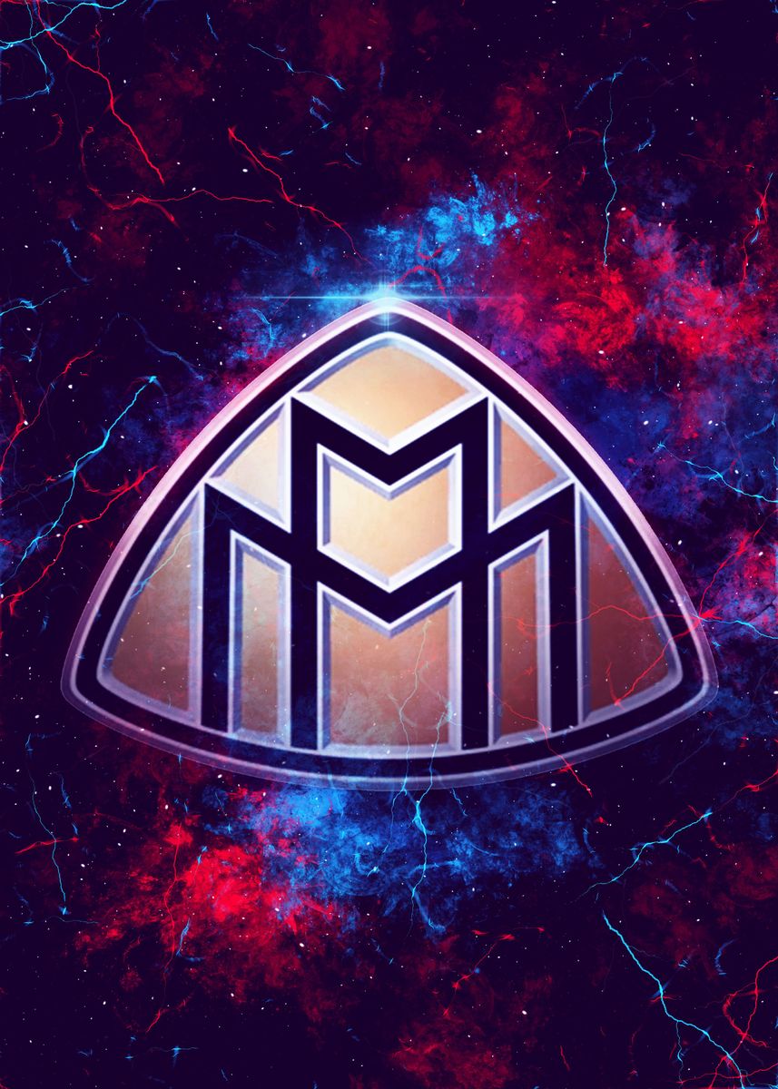 'Maybach' Poster, picture, metal print, paint by Animal Posters | Displate