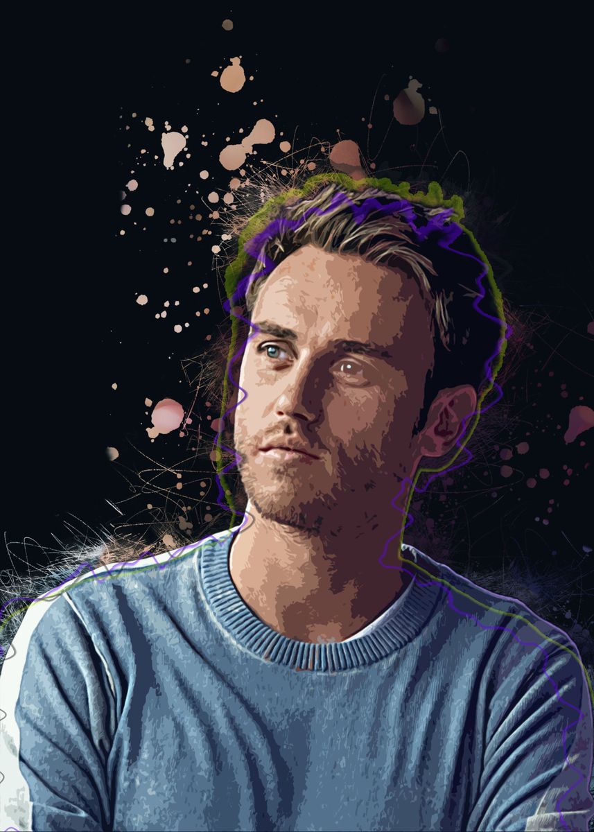 'Clueso' Poster, picture, metal print, paint by OOM TEAM | Displate