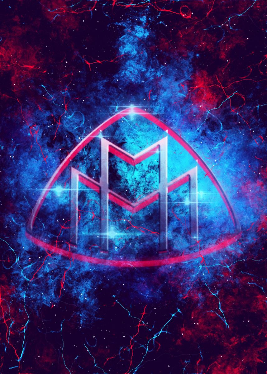 'Maybach' Poster, picture, metal print, paint by Animal Posters | Displate