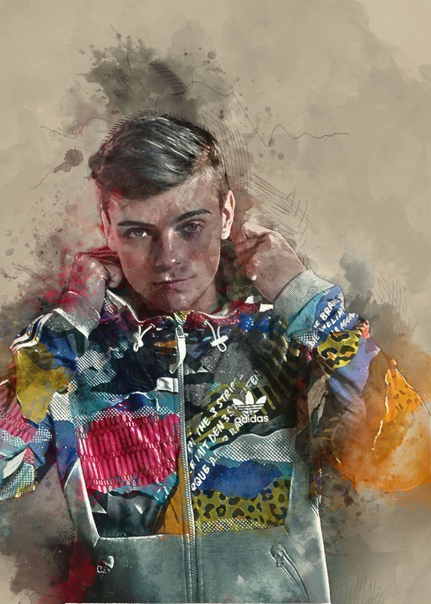 'Martin Garrix' Poster by MDA STUDIO | Displate