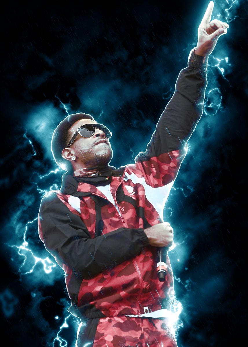 'Ludacris' Poster, picture, metal print, paint by Mcgilvery Colby ...