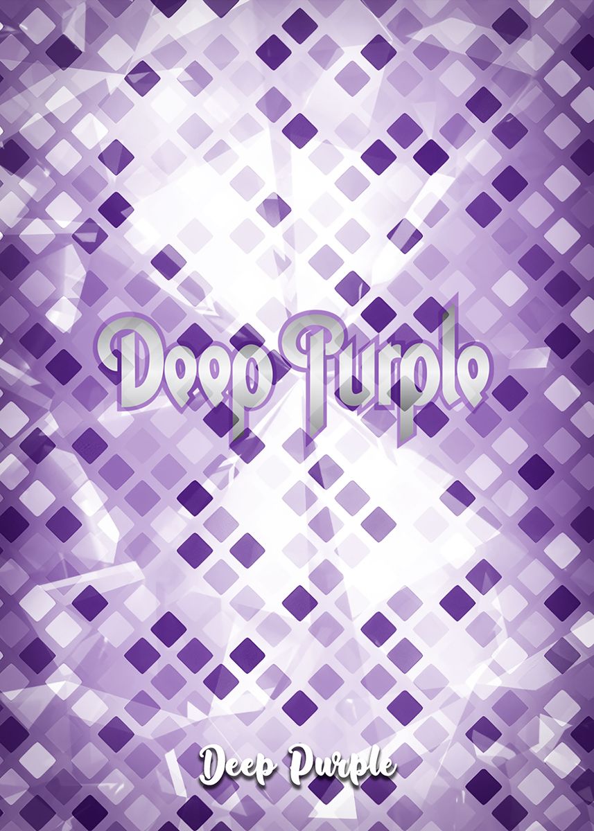 'Deep Purple' Poster, picture, metal print, paint by Elliott Studio ...