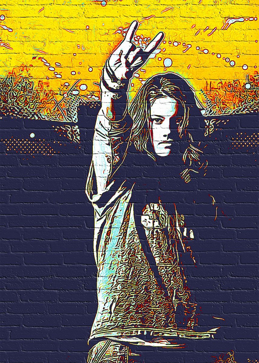 'Stick It 2' Poster, picture, metal print, paint by Elisa Woodard ...