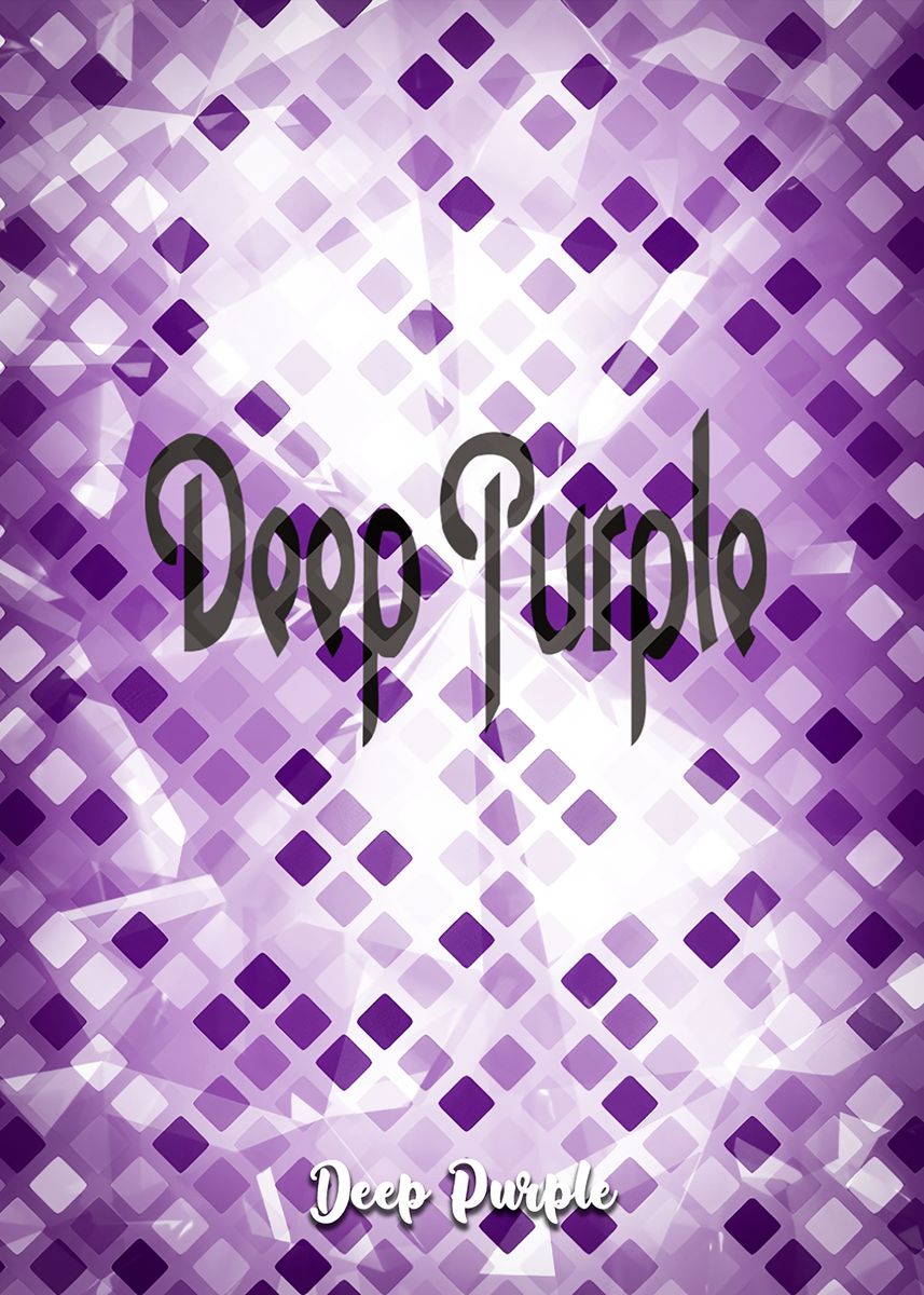 'Deep Purple' Poster, picture, metal print, paint by Elliott Studio ...