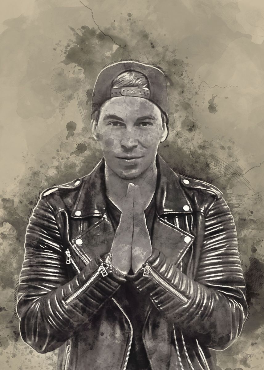 'Hardwell' Poster, picture, metal print, paint by MDA STUDIO | Displate