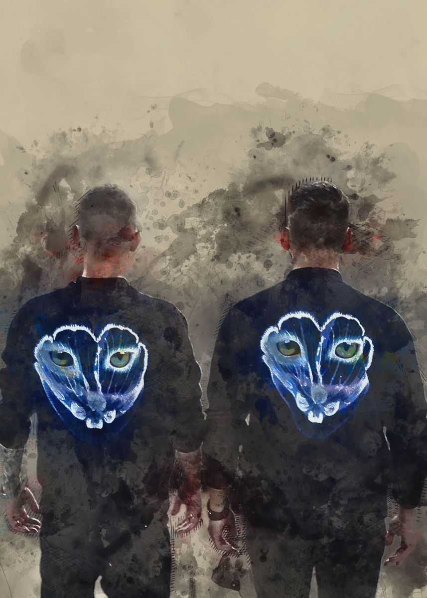 'Galantis' Poster, picture, metal print, paint by MDA STUDIO | Displate